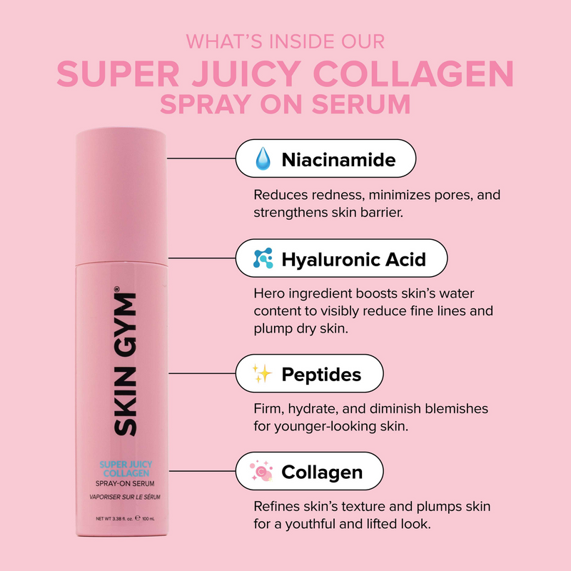 Super Juicy Collagen Spray-on Serum | Skin Gym