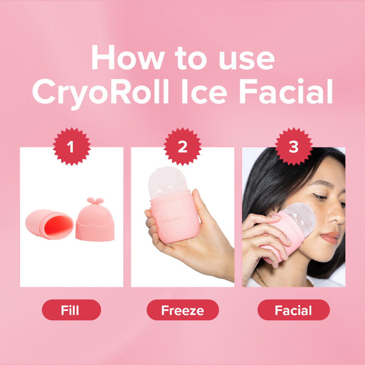 CryoRoll Ice Facial | Skin Gym
