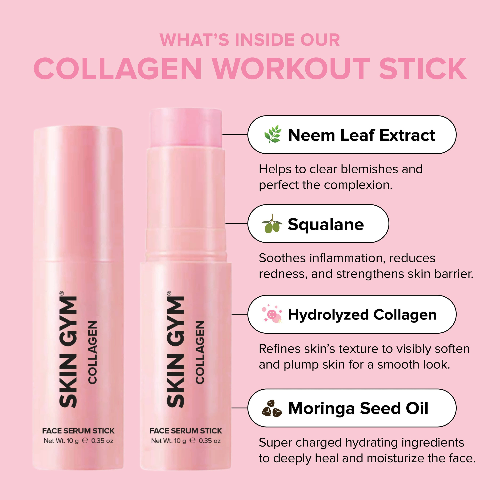 Collagen Face Serum Stick | Skin Gym